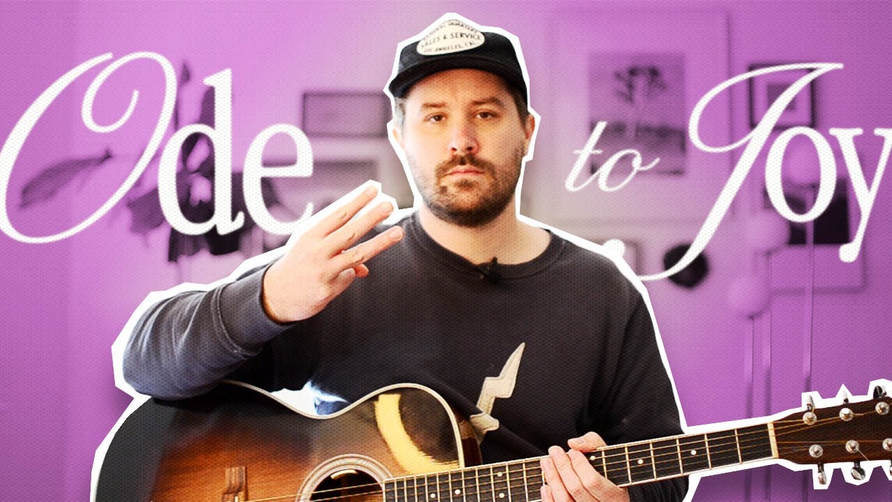 How to Play "Ode to Joy" on Guitar - Beginner, Intermediate, and ...