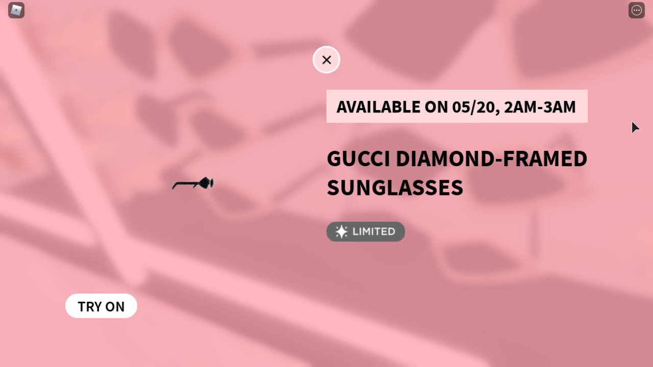 OMG CONFIRMED LIMITEDS IN THE ROBLOX GUCCI EVENT!!!!! - YouTube