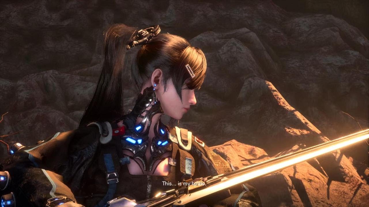 Stellar Blade Raven battle - YouTube