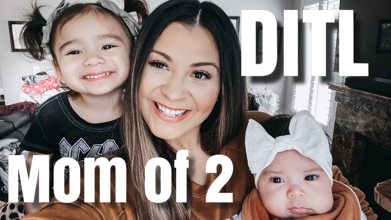 DAY IN THE LIFE OF A MOM OF 2 | TODDLER AND NEWBORN - YouTube