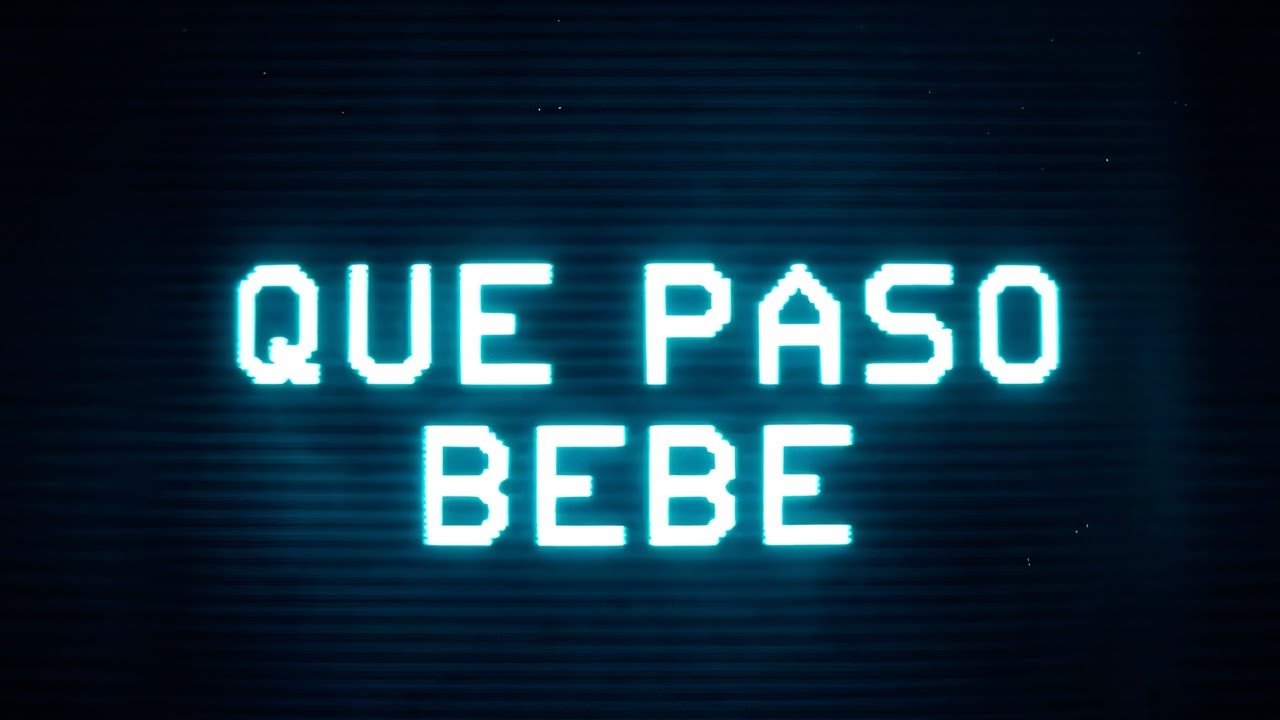 Wisin ft. Beele - Que Paso Bebe? (Visualizer) | EL SOBREVIVIENTE WWW - YouTube