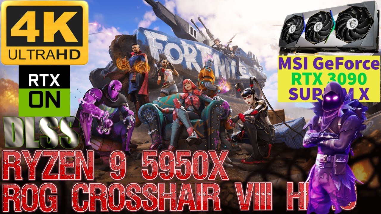 Fortnite Chapter 4 - RTX Mode ON - Max/Ultra Graphics /DLSS | RTX 3090 ...