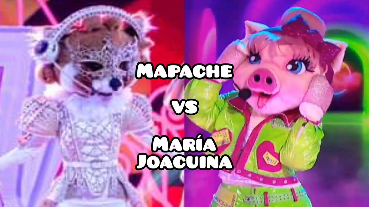 Mapache VS María Joacuina| Toxic - Britney Spears| ¿Quién es la Máscara ...