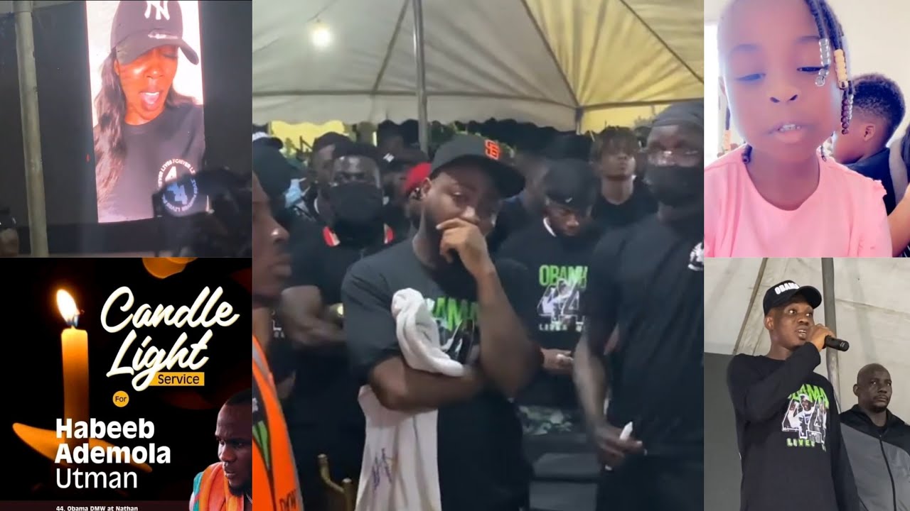 Exclusive Highlight on Obama Dmw Candle Light Service as Davido Cry ...