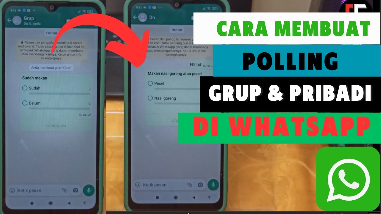 Cara Terbaru Membuat polling Grup di WhatsApp Cara Membuat Vote Chat ...