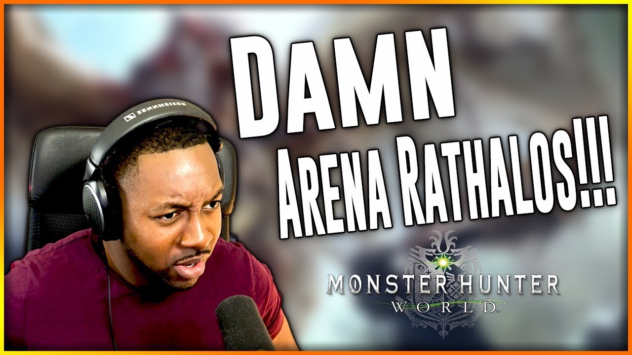 MH World Gameplay [Divine Slasher Farming] ∙ Arena Rathalos I HATE YOU ...