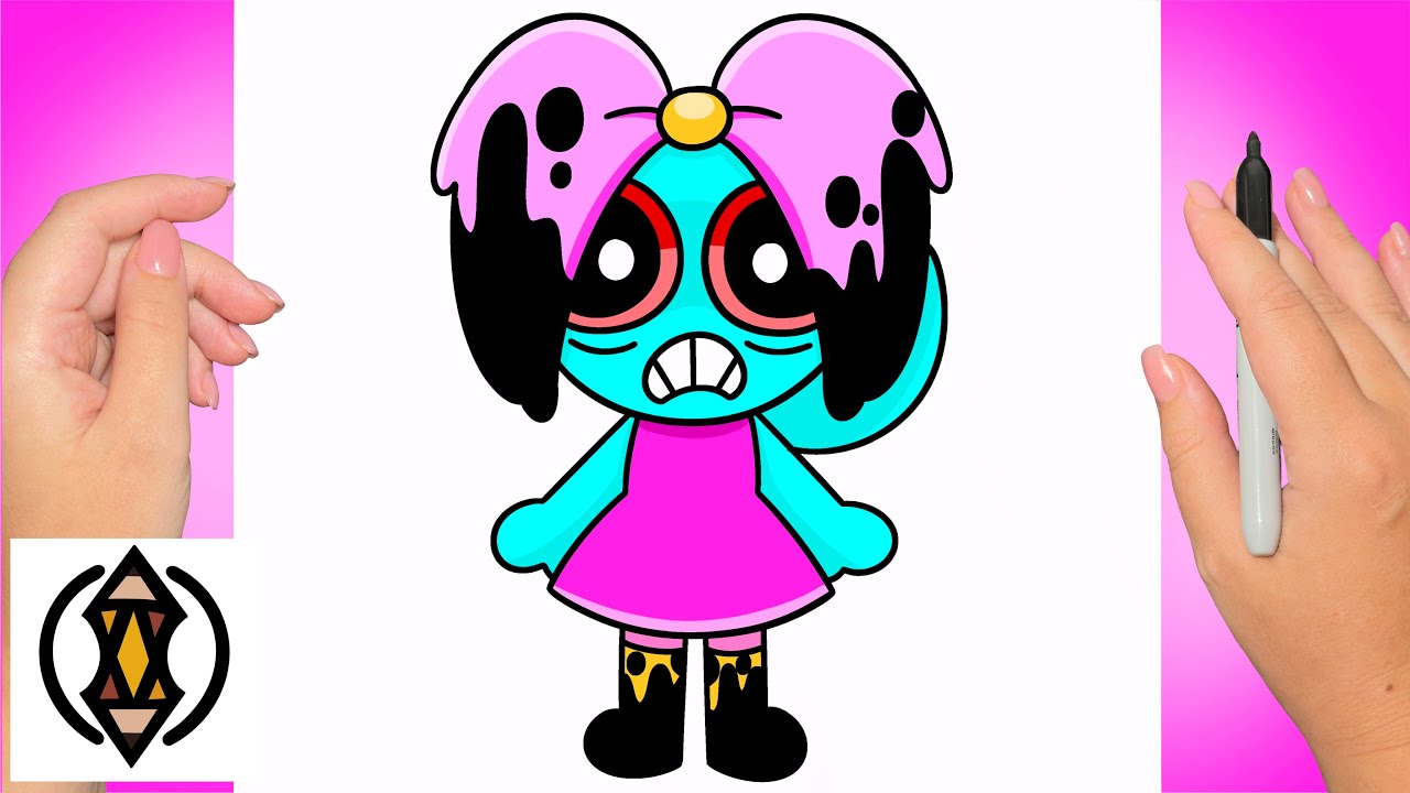How To Draw Twisted Poppy | Dandys World - YouTube