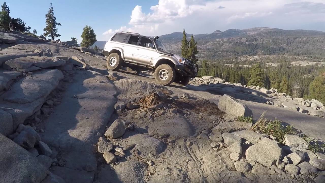 Lexus LX450/470 Toyota Land Cruisers Rubicon Trail Pt.3 - YouTube