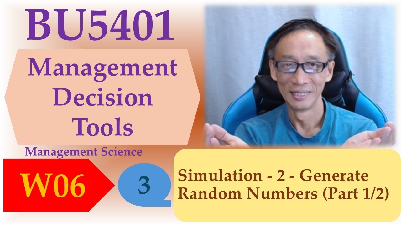Simulation - 2 - Generate Random Numbers (Part 1/2) - YouTube