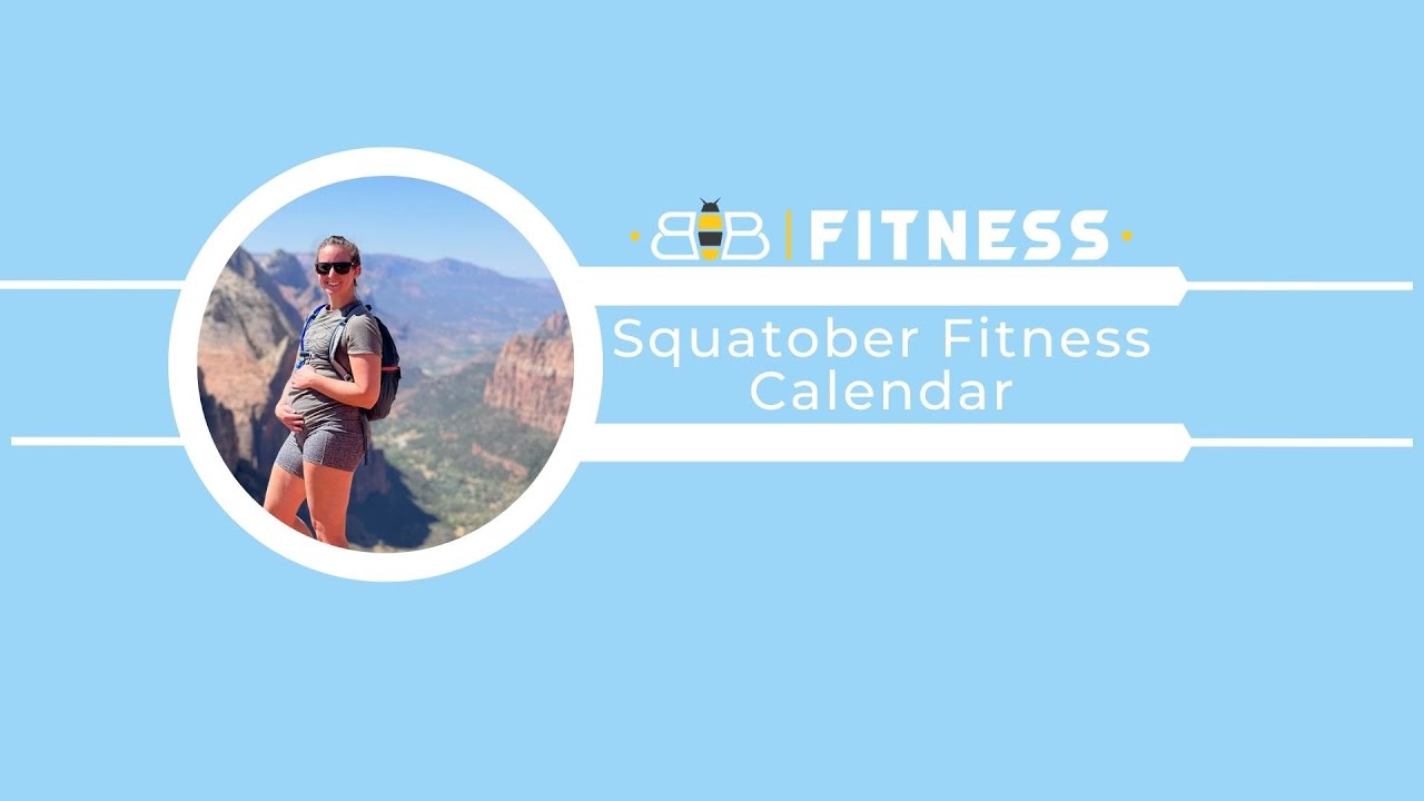Squatober Fitness Calendar - YouTube