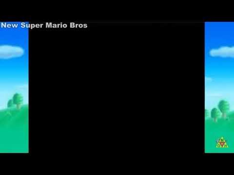 new super mario bros ds Time's up game over DS.