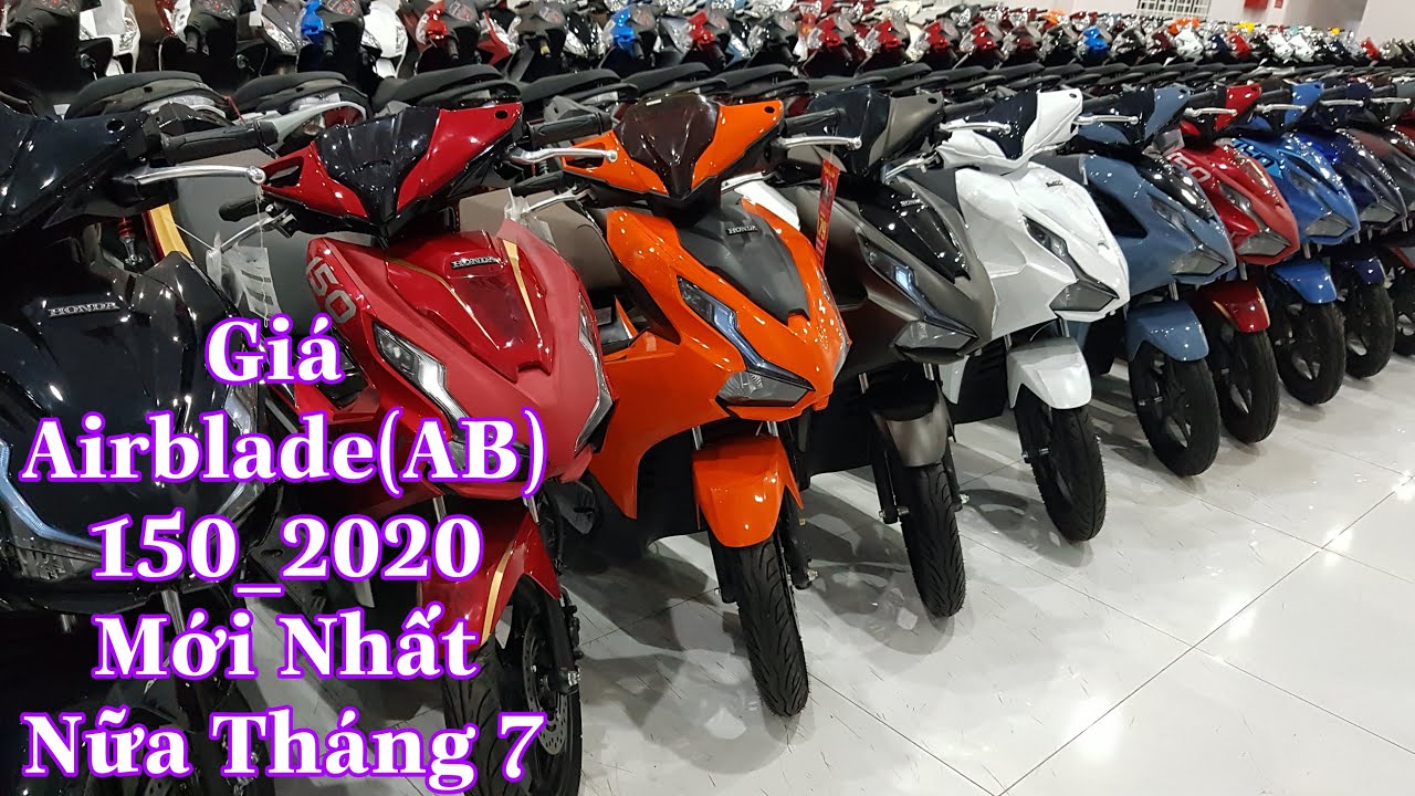 Giá AirBlade (AB) 125 2020 Nữa Tháng 7 & Tất Cả Chương Trình Ưu Đãi Quà ...