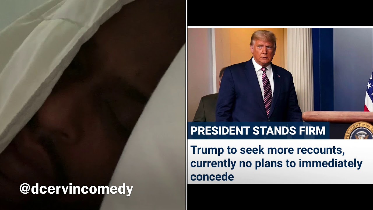 Donald Trump says goodbye - YouTube