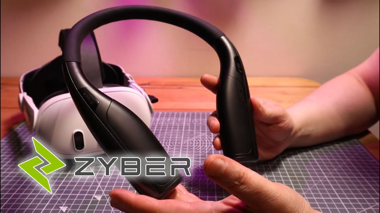Zyber VR Neck Power Bank [REVIEW] 10,000mAh VR Battery Pack | TESTED ON ...