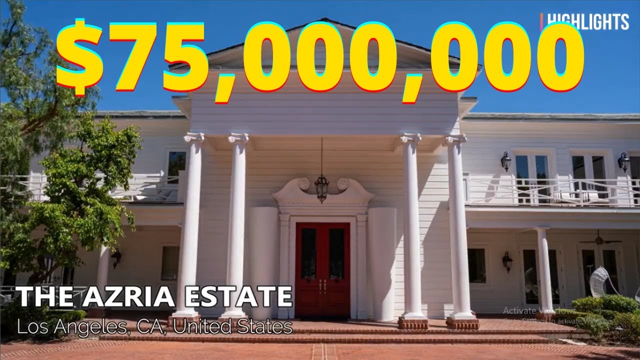 Azria Estate exudes timeless design and Los Angeles heritage worth ...