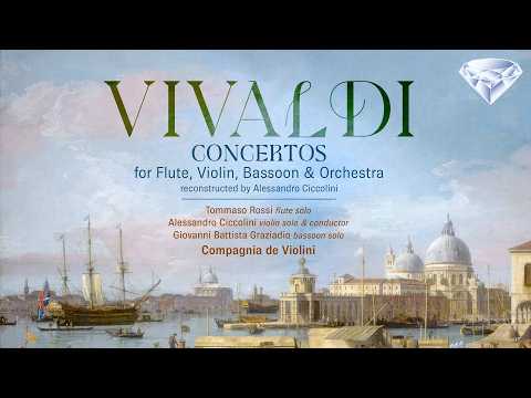 Vivaldi: Concertos for Flute, Violin, Bassoon & Orchestra