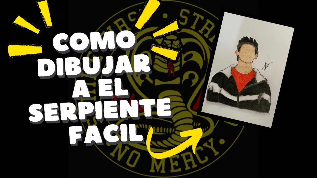 Como dibujar a Miguel Díaz de cobra kai 🐍 | Tutorial Drawing - YouTube