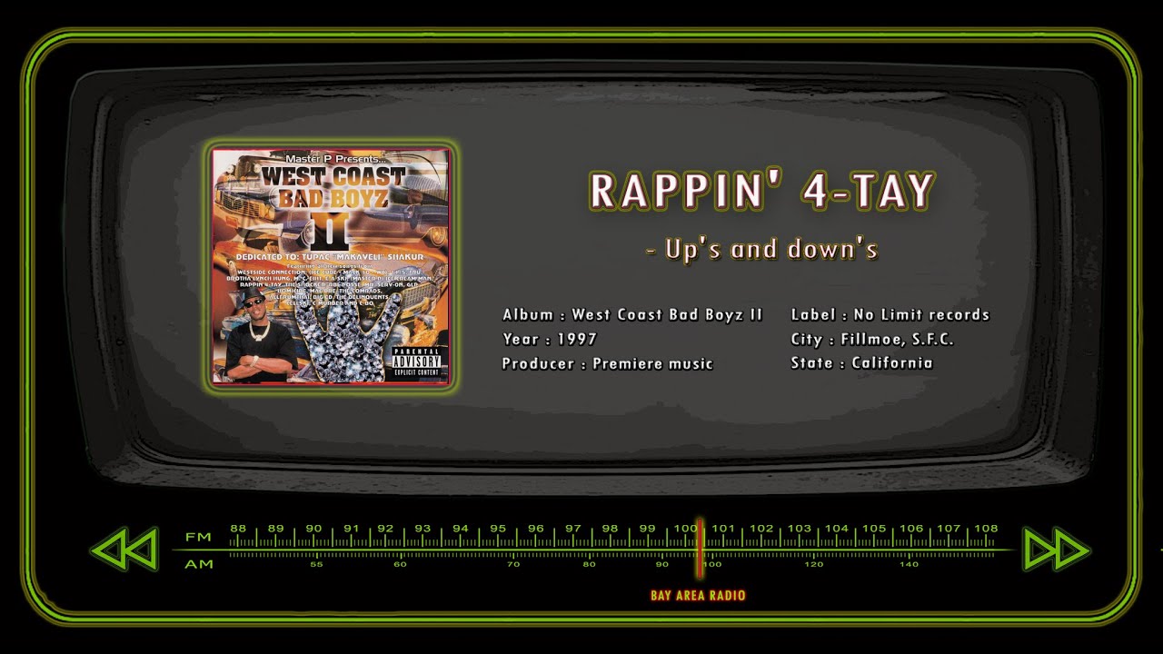 RAPPIN' 4 TAY - Up's and down's - YouTube