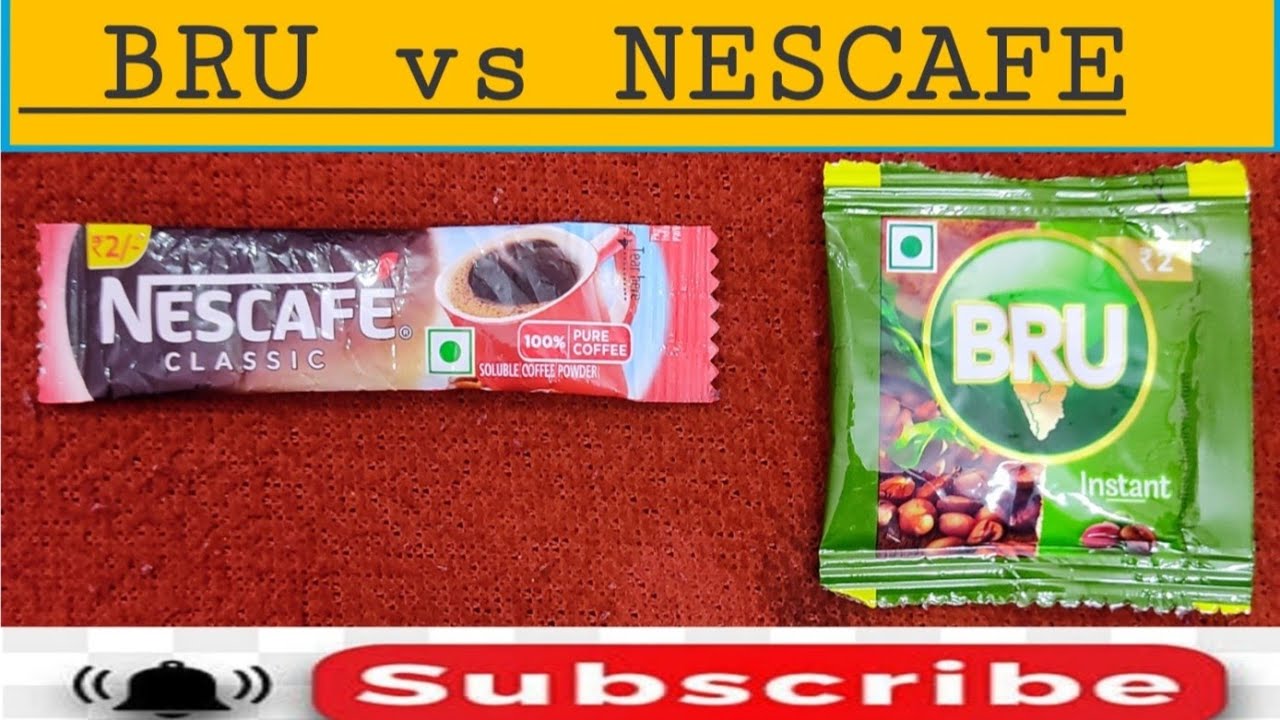 BRU vs NESCAFE - YouTube
