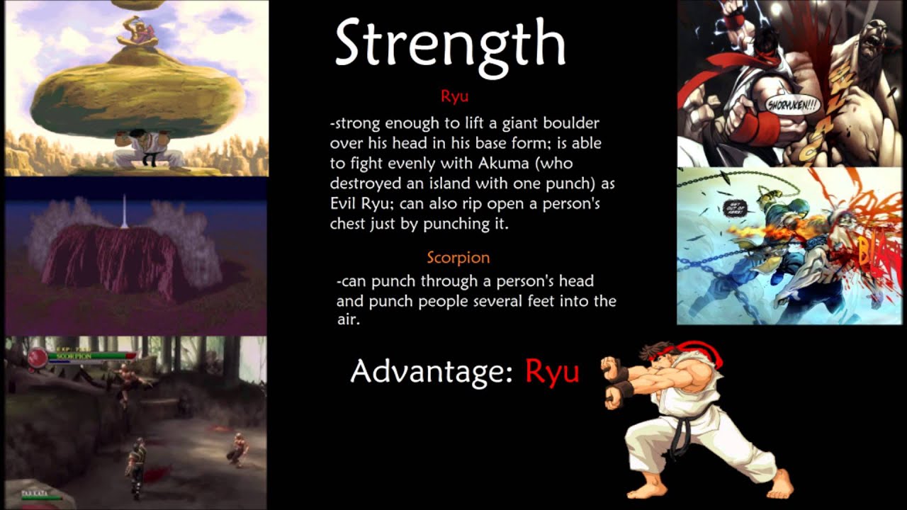 Episode 26 Ryu vs Scorpion - YouTube