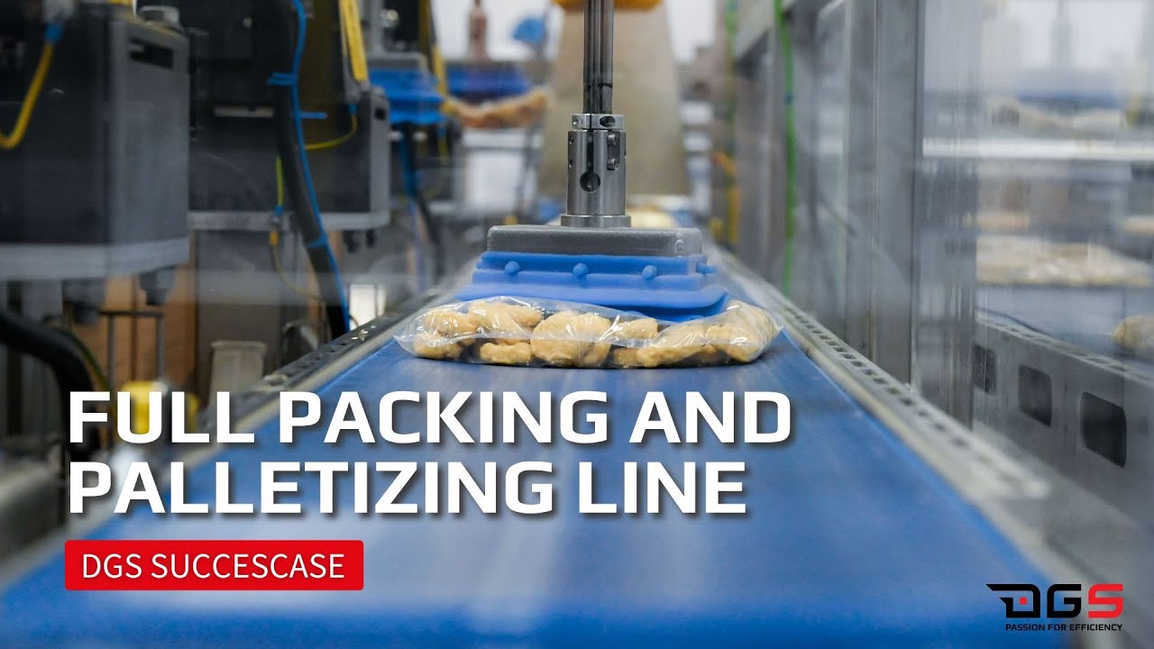 Full Packing and Palletizing line - DGS Processing Solutions - YouTube