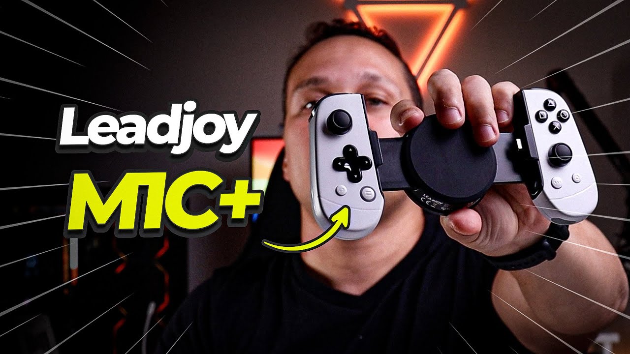 GAMEPAD PERFEITO para JOGAR no seu CELULAR! Leadjoy M1C+ - YouTube