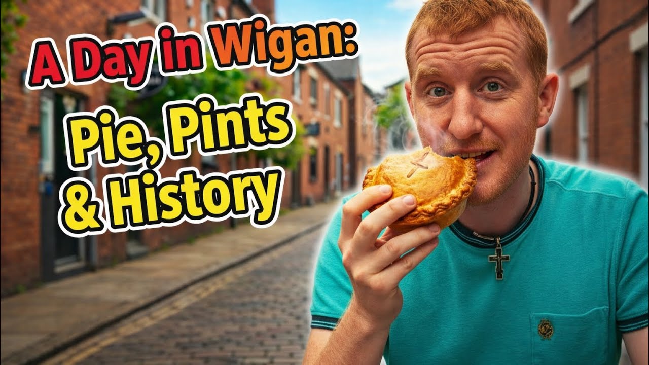 A Day in Wigan: Pies, Pints & History - YouTube