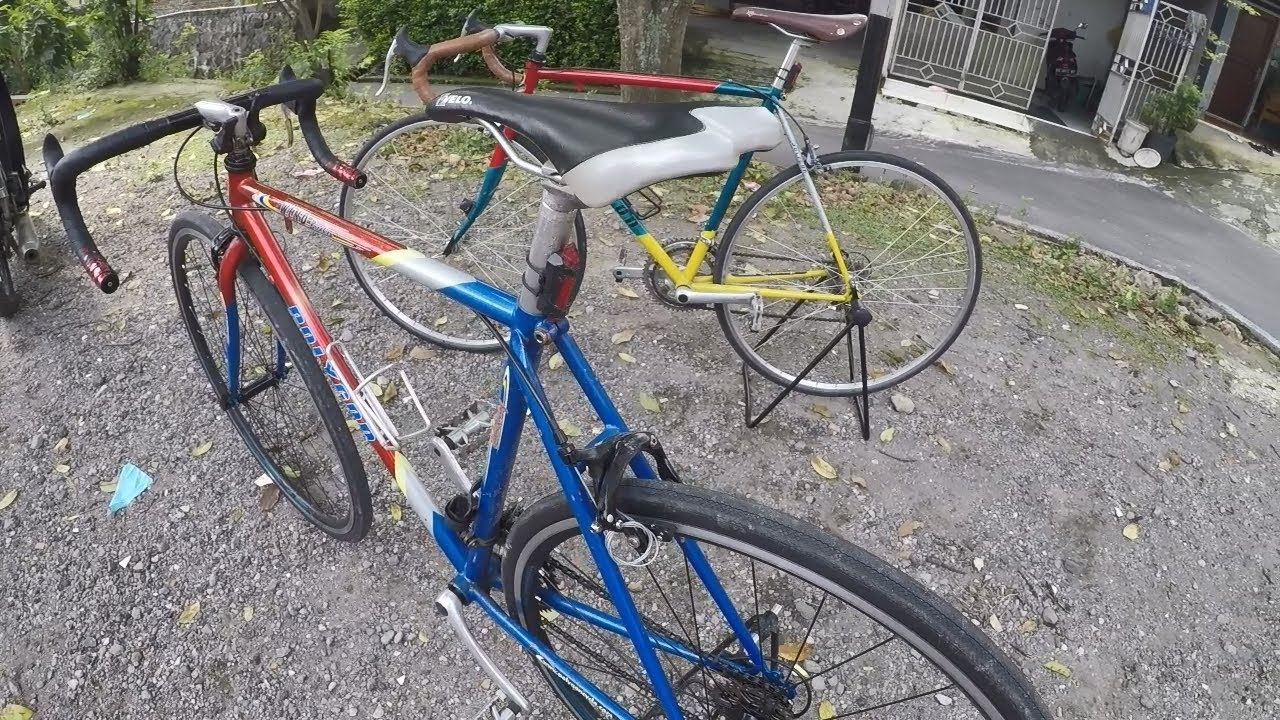 Balap Jadul Polygon Vintage Roadbike Insera Silkroad Windbreaker - YouTube