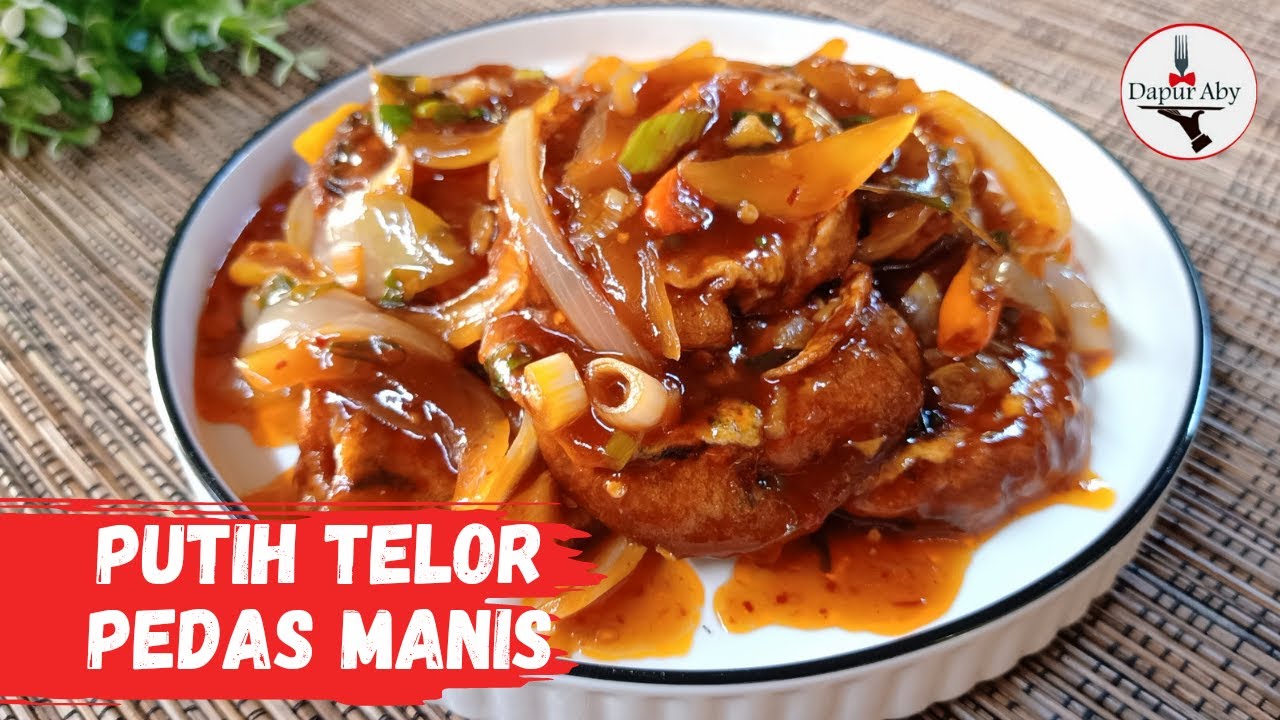 Resep Telur Ceplok Pedas Manis || Menu Ramadhan - YouTube