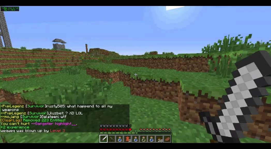 minebuilders wasteland survival ep1- GLITCH AND DEATH - YouTube