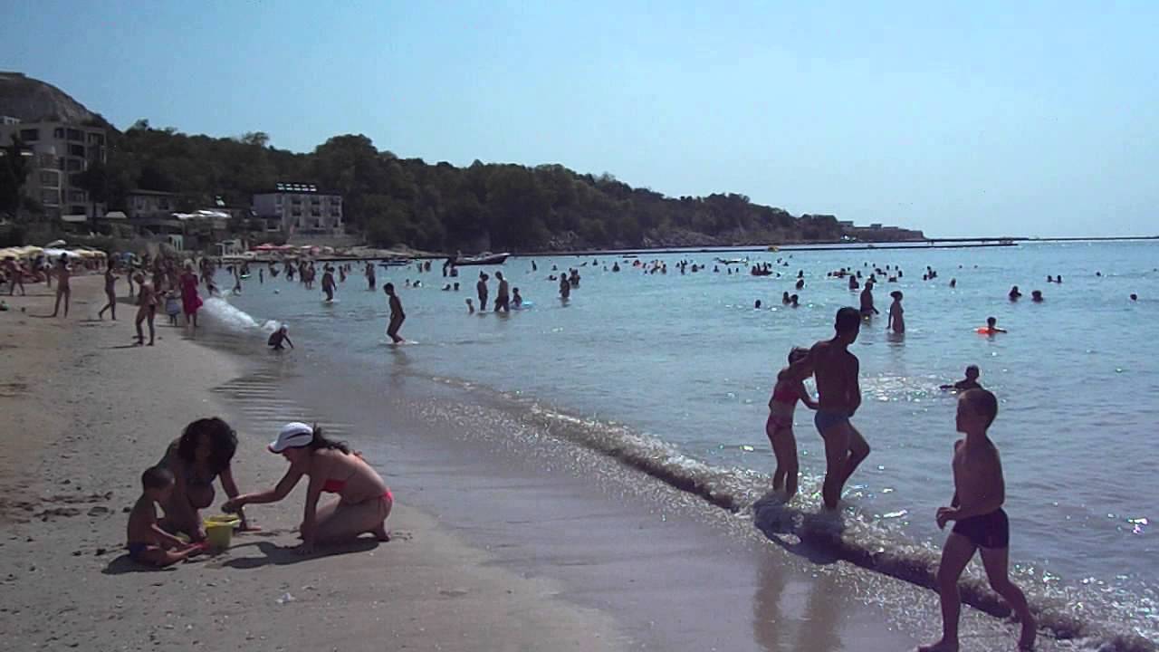 Visit beach Balchik Bulgaria - YouTube