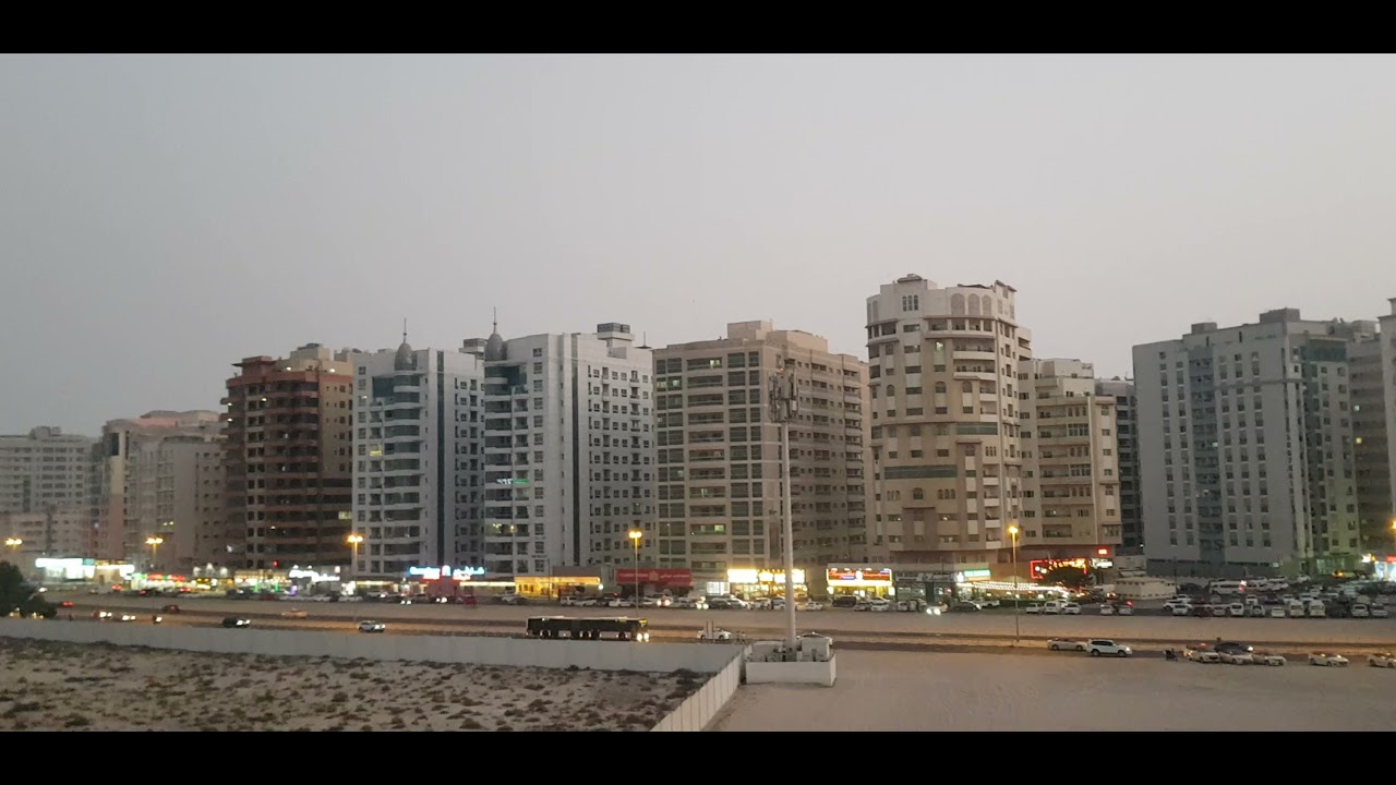Dubai Sharjah border - YouTube