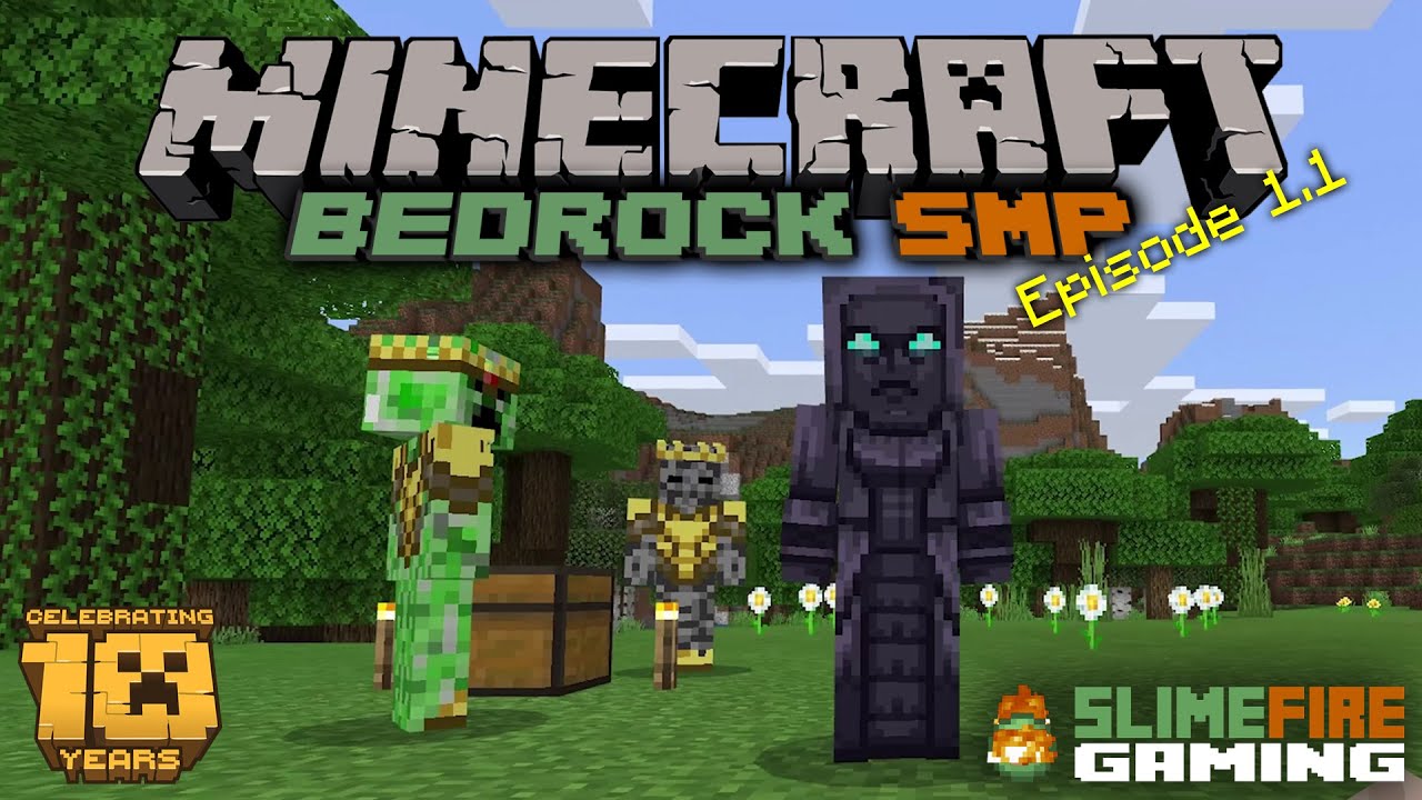Minecraft Bedrock SMP Episode 1.1 - Be Calm! - YouTube