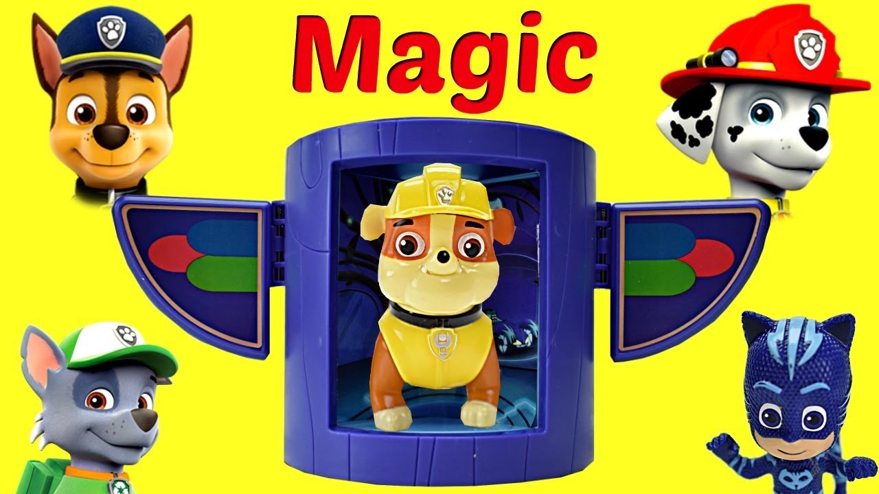Paw Patrol Pups Transformation, with PJ Masks Catboy Magical House ...