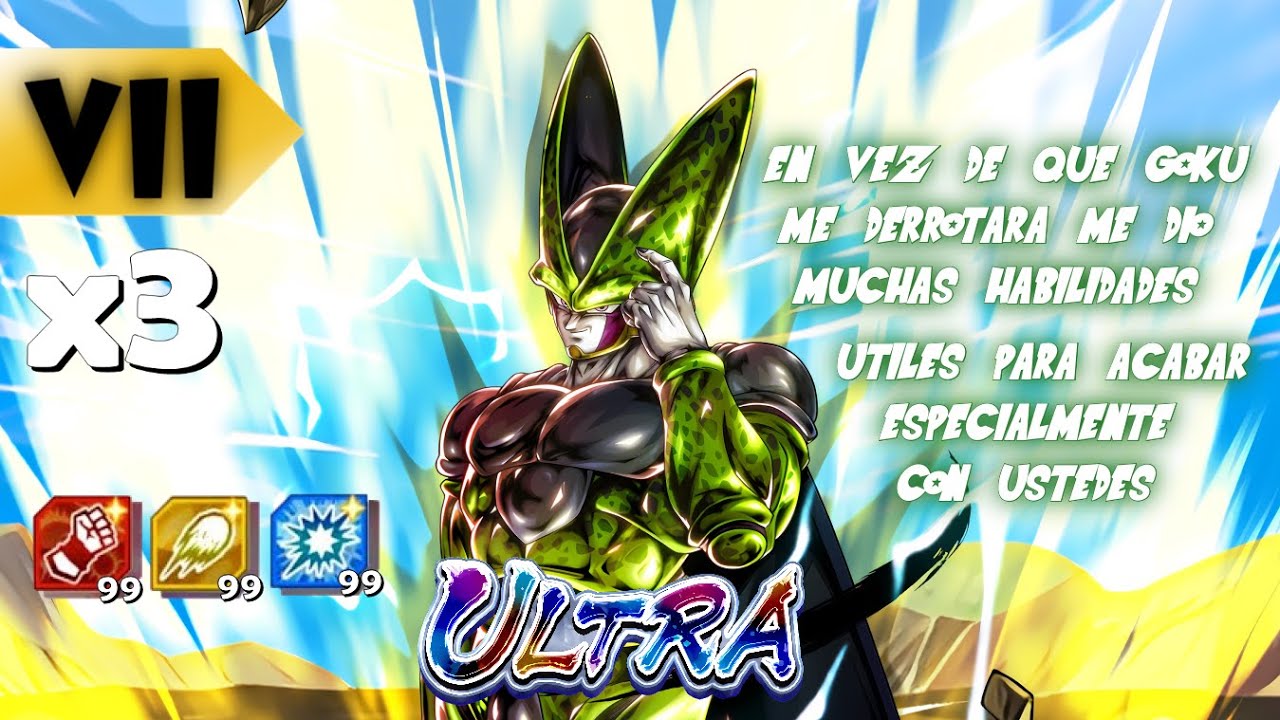SIMPLEMENTE... ES PERFECTO 🗿- SHOWCASE CELL PERFECTO ULTRA - DB LEGENDS ...