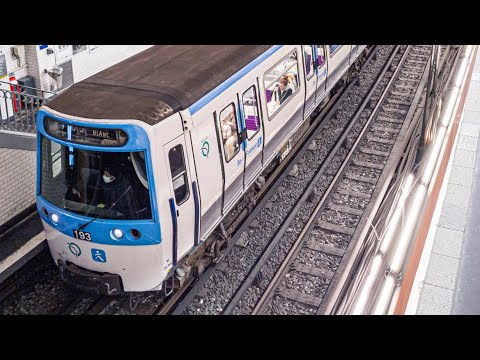 Métro Parisien Ligne 7 MF77 Tanche 7 IDFM Départ Fort d'Aubervilliers ...