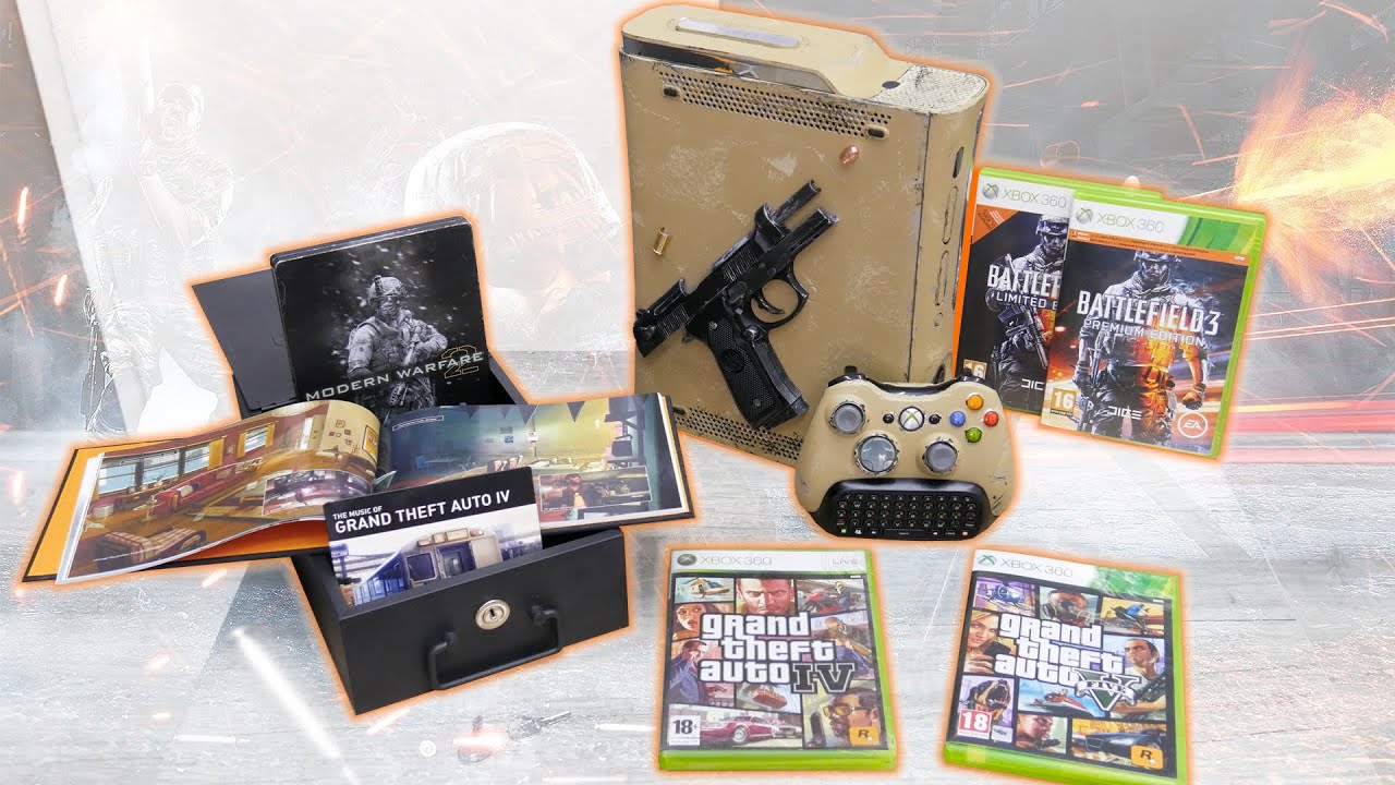 Destroyed Xbox 360 Elite