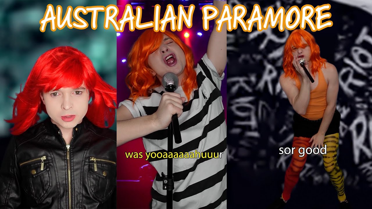 If Paramore was Australian - Tyler Warwick COMPILATION - YouTube