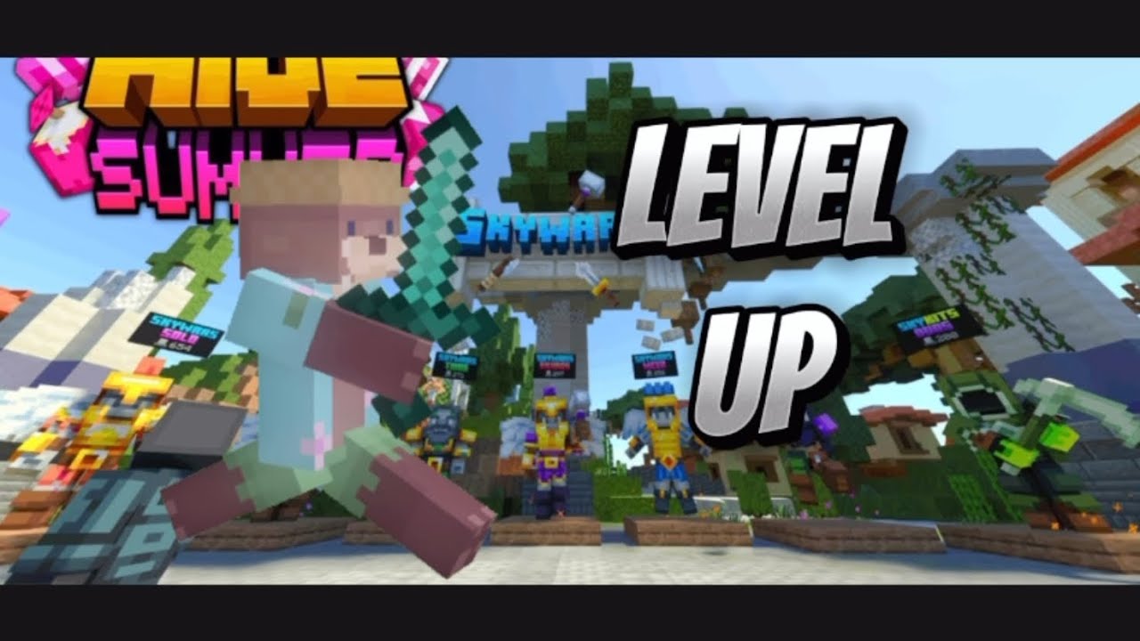Hive Skywars Level Up 27-28 - YouTube