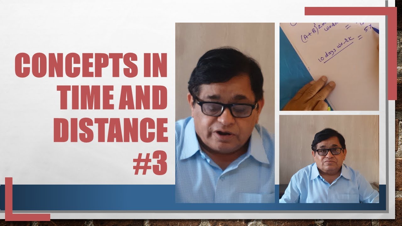 Concepts in Time and Distance #3 (Minute Mathematics) - YouTube