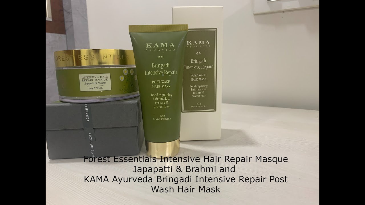 Forest Essentials Intensive Hair Repair Masque and KAMA Ayurveda ...