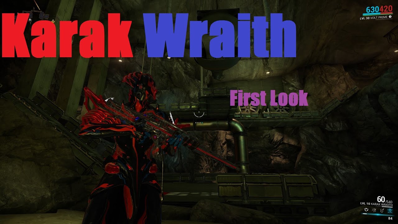 Warframe Karak Wraith - YouTube