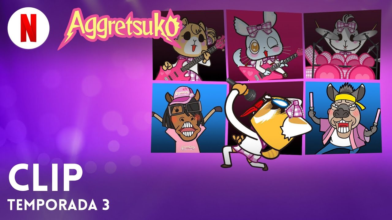 Aggretsuko Temporada 3 Clip Tráiler En Español Netflix Youtube