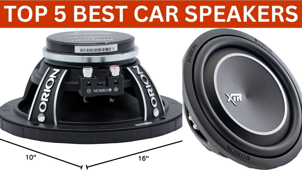 Top 5 Best Car Speakers 2025 | Powerful Sound & Deep Bass Upgrade - YouTube