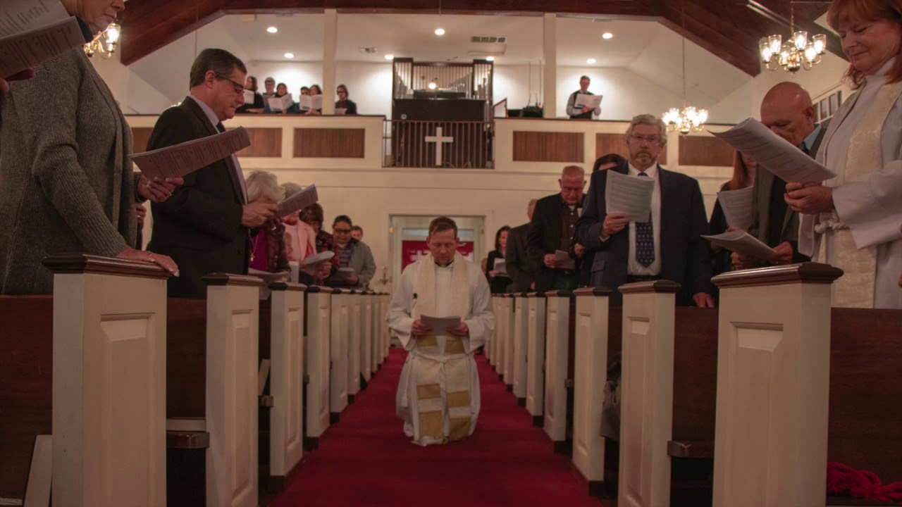 Installation fo Bradley Dyche as rector, St. Luke's, Stephenville - YouTube