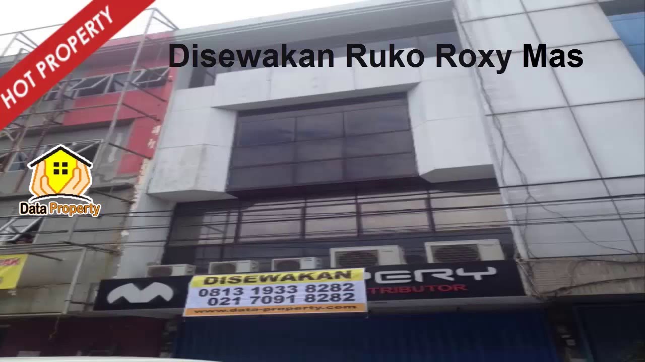 Disewakan Ruko Roxy Mas - YouTube