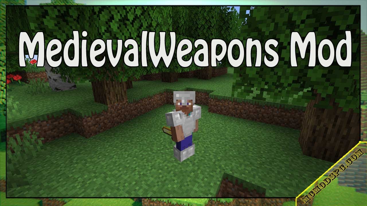 MedievalWeapons Mod 1.16.4/1.16.3 Free Download and Install for Minecraft PC - YouTube