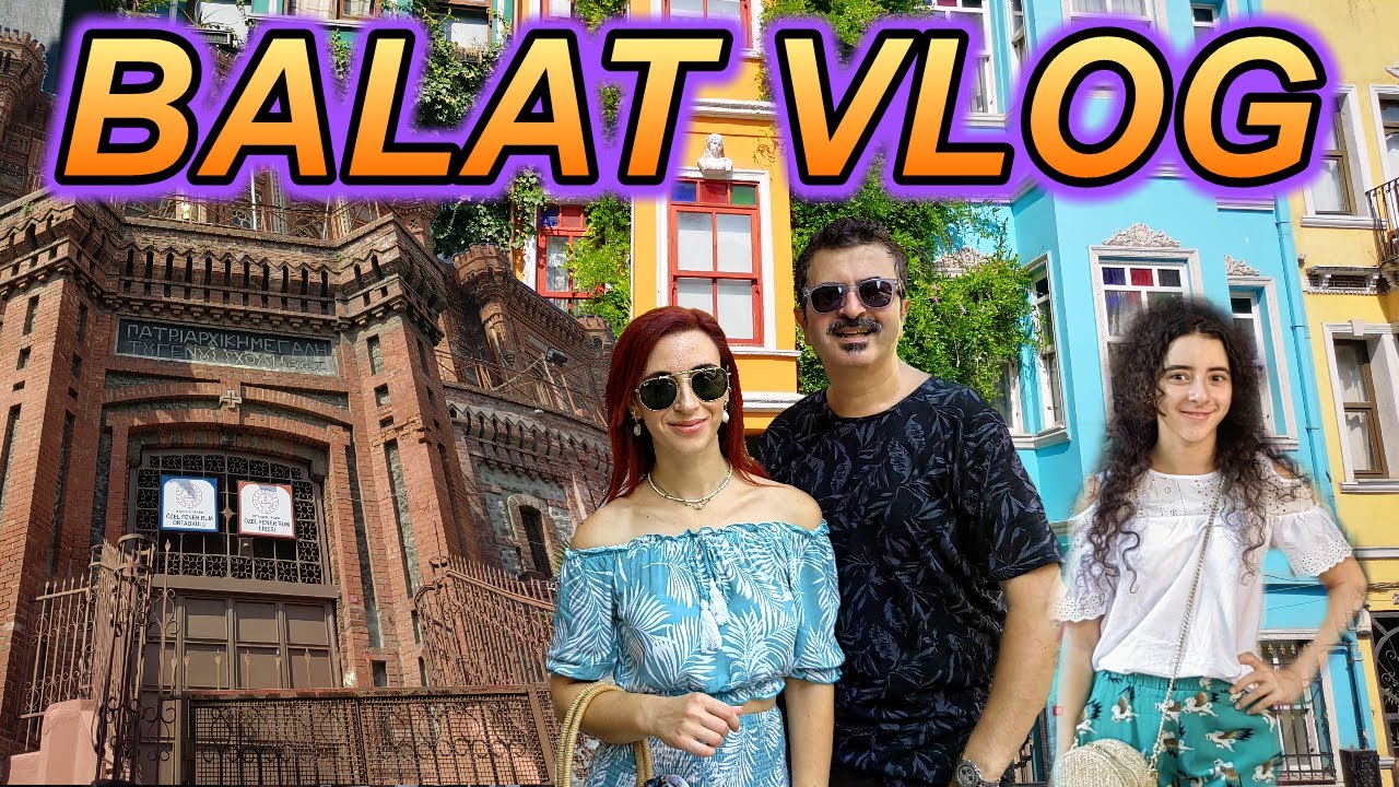 Balat Vlog | Balat Gezilecek yerler ve Fotoğraflık sokaklar | Renkli evler, Kırmızı Okul ve ...