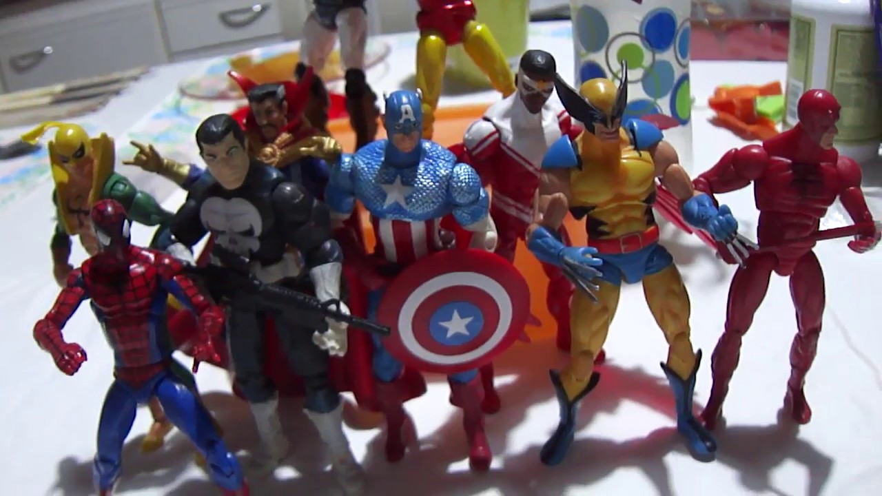 Poses com Marvel Universe 3.75 - YouTube