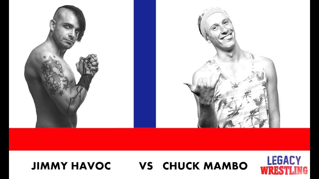 Chuck Mambo Vs Jimmy Havoc - Legacy Wrestling April 2015 - YouTube
